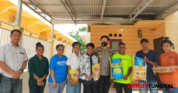 Polsek Jaluko Silaturahmi dan Bagikan Sembako pada Mahasiswa UNJA Asal ...